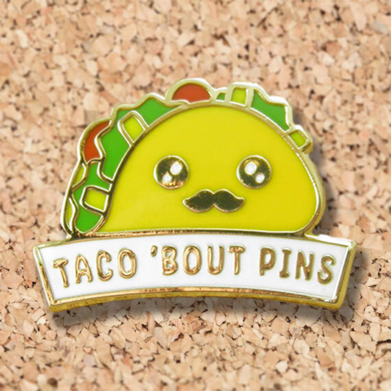 Smooth Enamel - Taco 'Bout Pins